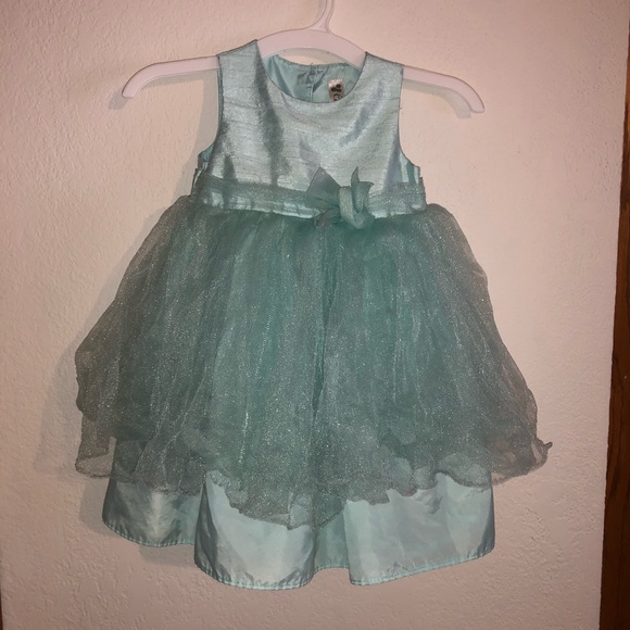 Cherokee | Dresses | 24m Light Blue Fancy Tule Sleeveless Dress | Poshmark